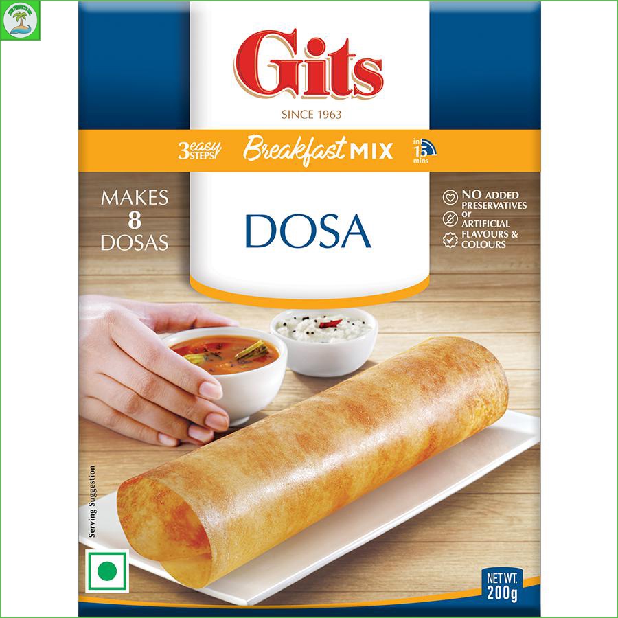 DOSA Gits Breakfast MIX 200g - Imported From India | Shopee Philippines