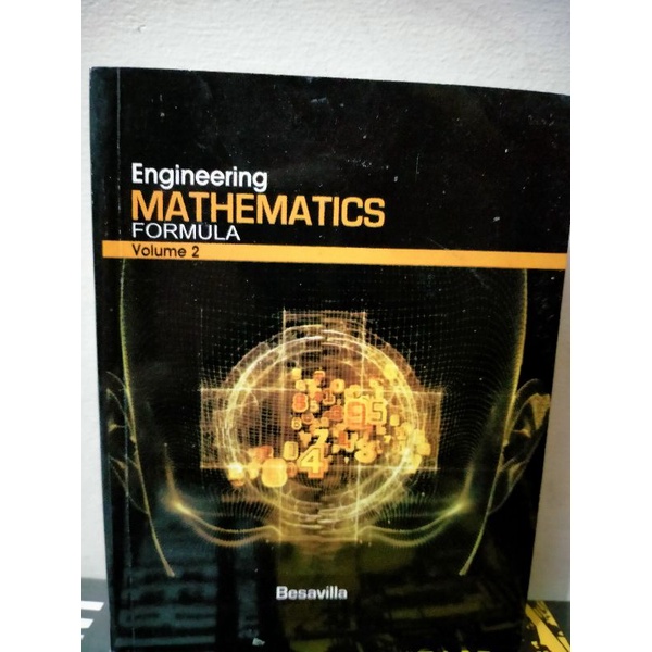 ENGINEERING MATHEMATICS FORMULA VOL 2/BESA | Shopee Philippines