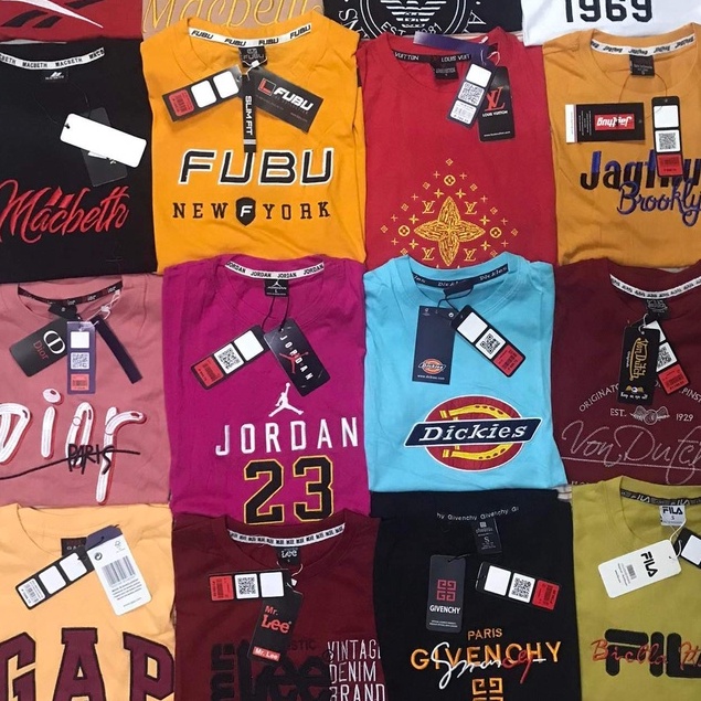 !!WHOLESALE!!10pcs Bundle Of Pure Cotton Branded Overruns Tshirt For ...