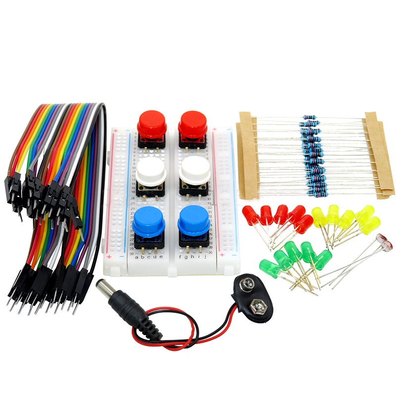 UNO R3 Starter Kit Mini Breadboard LED Jumper Wire Button UNO R3 ...