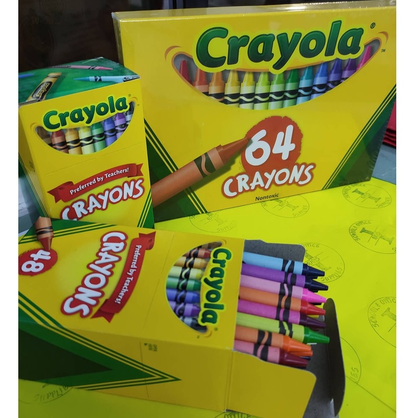 Crayons Crayola 48's 64's | Shopee Philippines