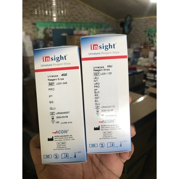 URINE STRIP ( insight ) 4p and 10p ( insight ) 4 parameter and 10 ...