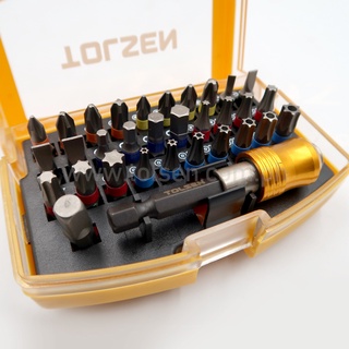 Tolsen 32pcs Screwdriver Bit Set (1/4") 20370 | Shopee Philippines