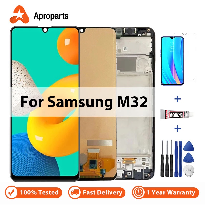 LCD Display For Samsung Galaxy M32 4G M325 SM-M325FV M325F M325F/DS ...