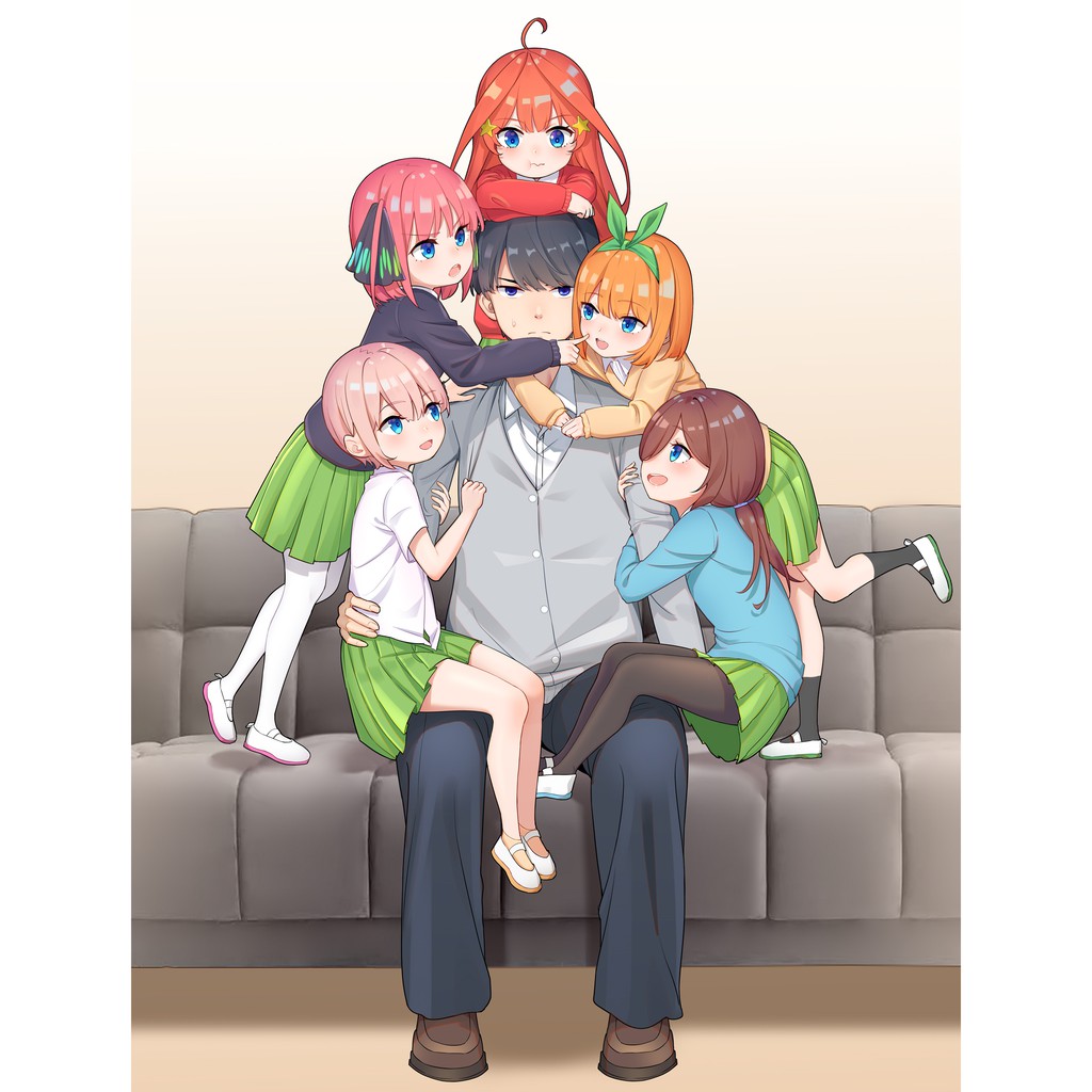 The Quintessential Quintuplets Posters /Japanese Anime Posters | Shopee ...