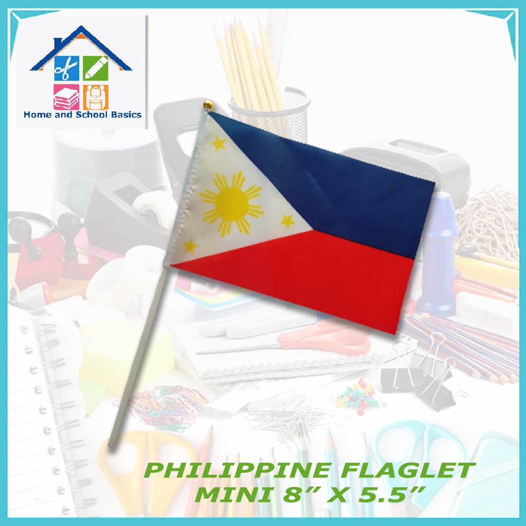 Lightweight Flaglets Small & Mini Flags with Stick | Shopee Philippines