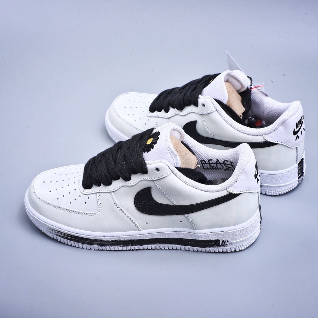 V19 Nike Air Force 1 Af1 Air Force One G-Dragon 2.0 Black And White ...