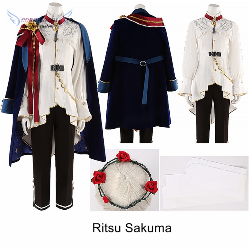 `Ensemble Stars Knights Ritsu Sakuma Cosplay Costume Stage Performance ...