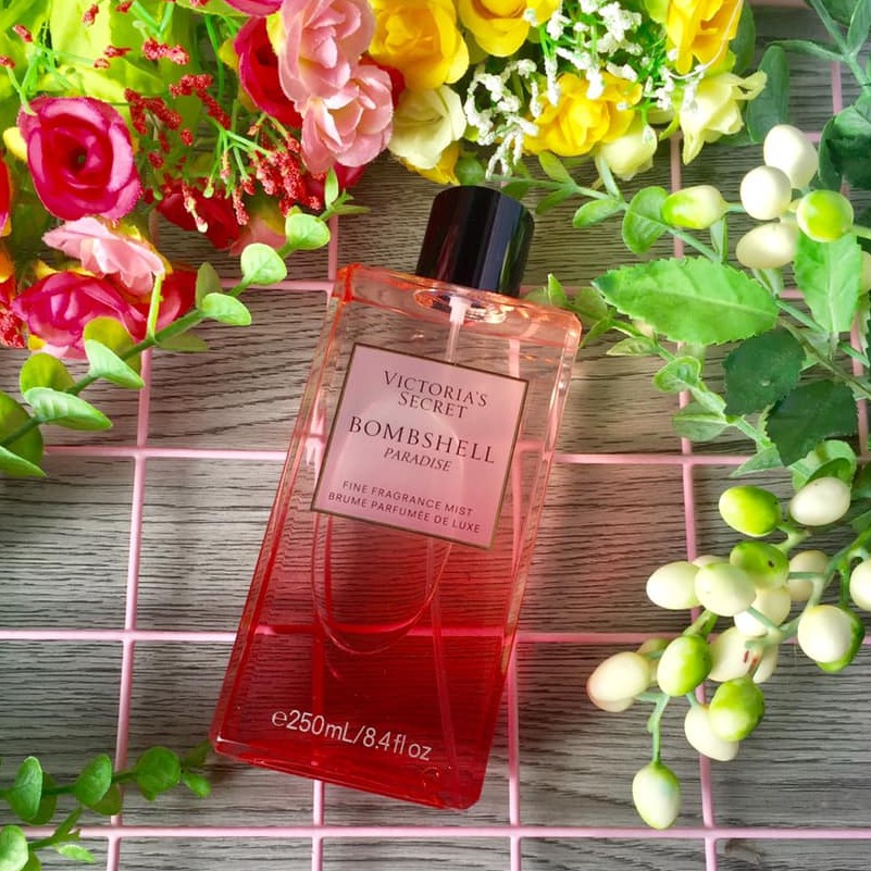 Victoria's Secret New! BOMBSHELL PARADISE Fragrance Mist 250ml (1pc ...