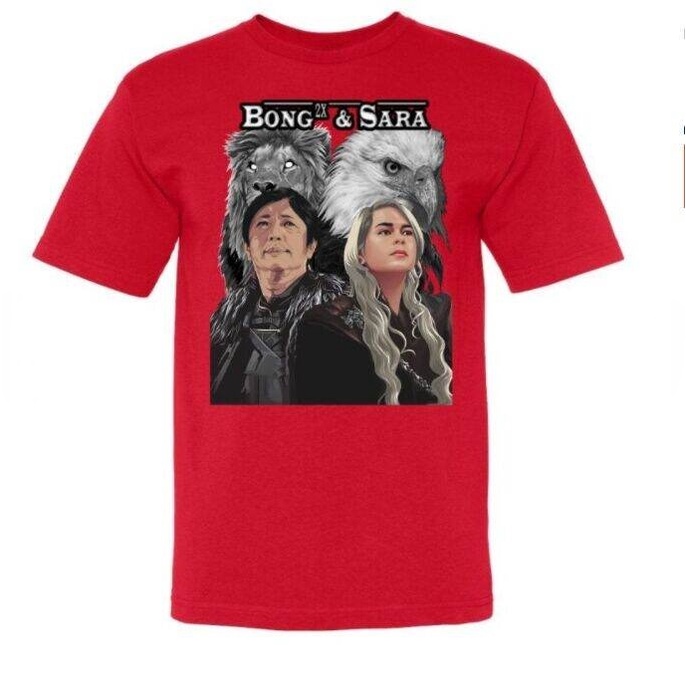 Bbm Sara Shirt Red T Shirt for Men/2022 BBM & Sara Uniteam (Election ...