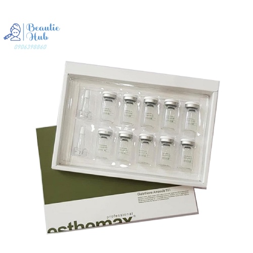 Esthemax 551 Glutathione Ampoule whitening stem cells set of 10 Korean ...