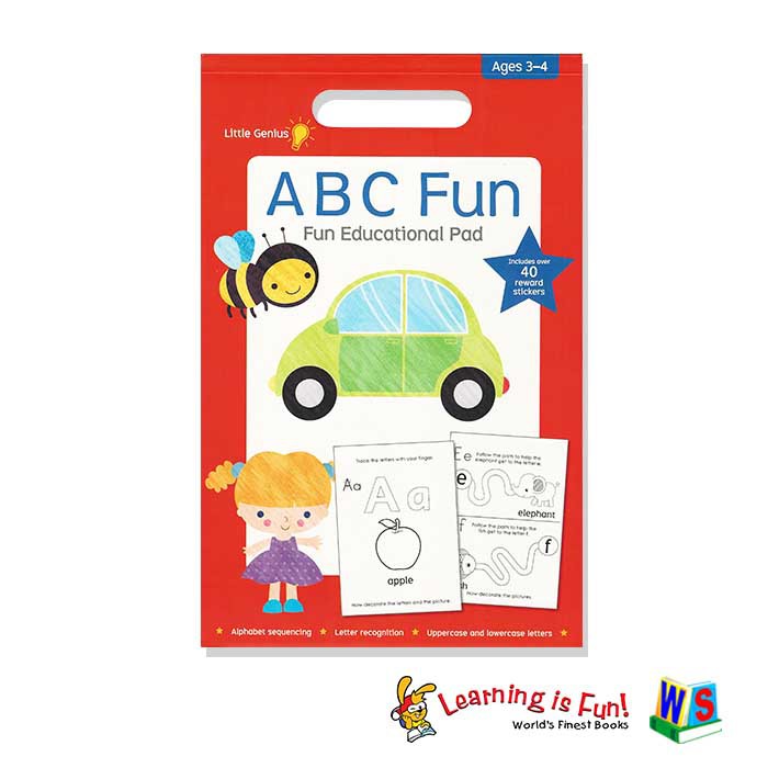 WS LITTLE GENIUS FUN EDUCATIONAL PAD-ABC FUN (ACTIVITYBOOK) | Shopee ...
