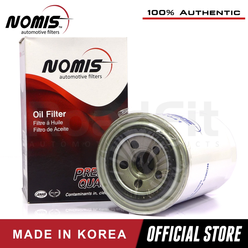 Nomis Oil Filter NLT-041 for Kia Ceres 2200 (C-405, PH-2849) | Shopee ...