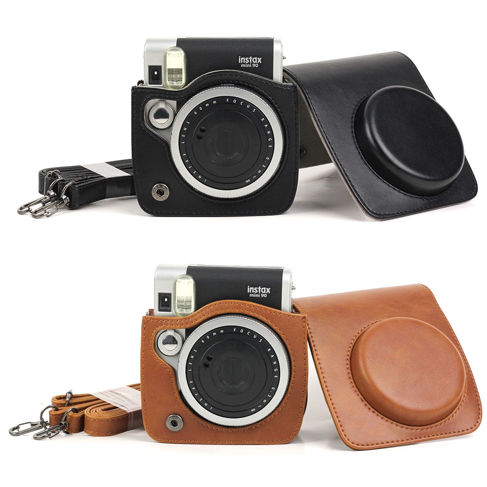 Case Instax Mini 90 Neo Classic - Leather Bag Case | Shopee Philippines