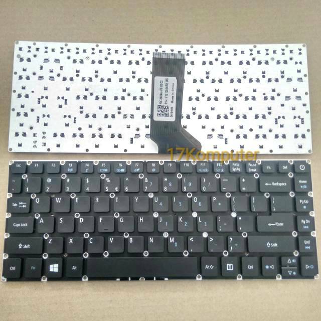 Acer E14 ES1-432 ES1--422 ES1-420 Laptop Keyboard Black | Shopee ...