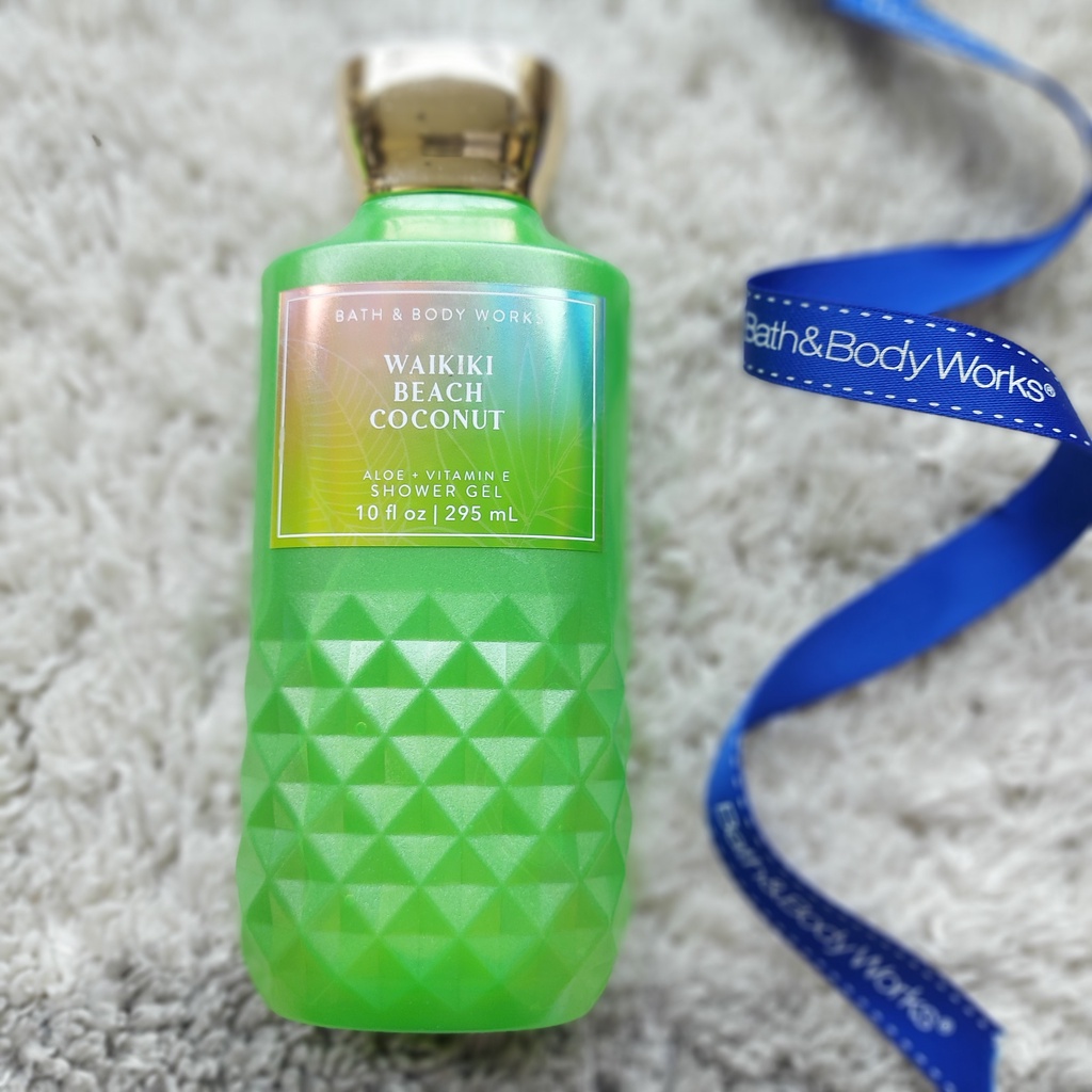 Original Bath & Body Works USA Waikiki Beach Coconut Shower Gel Wash ...