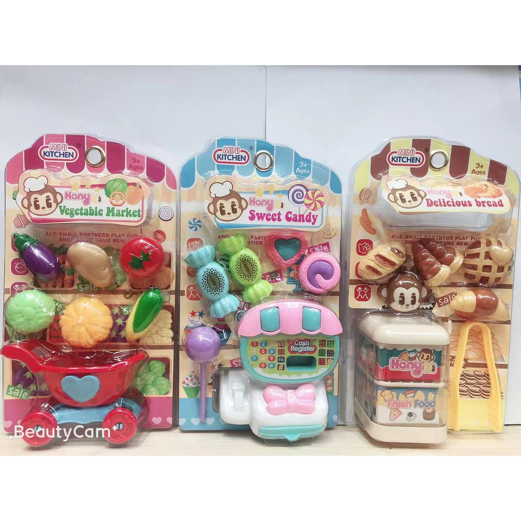 Cute mini kitchen toy set(Environmental friendly)(secure) | Shopee ...