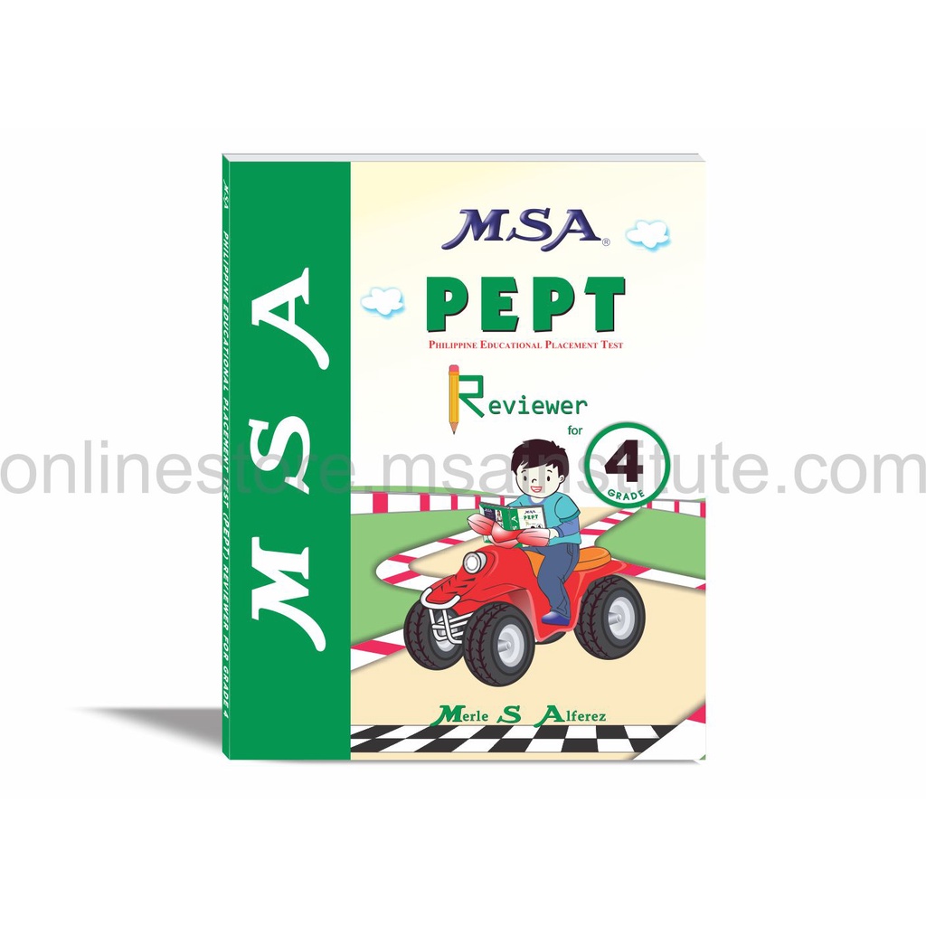 MSA Philippine Educational Placement Test (PEPT) for Grade 4 (Authentic ...