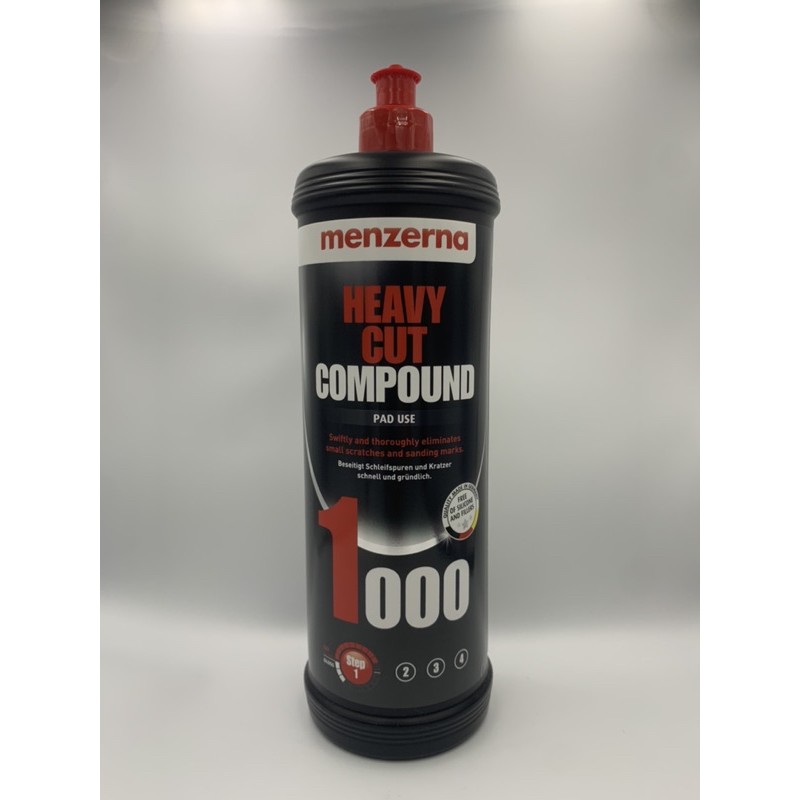 Menzerna PG1000 Heavy Cut Rubbing Compound 1 Liter | Shopee Philippines