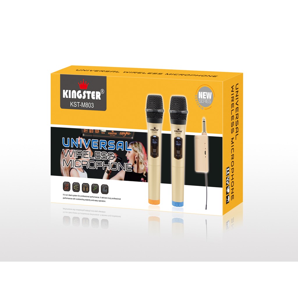 KINGSTER Multimedia Wirelss Microphone | Shopee Philippines