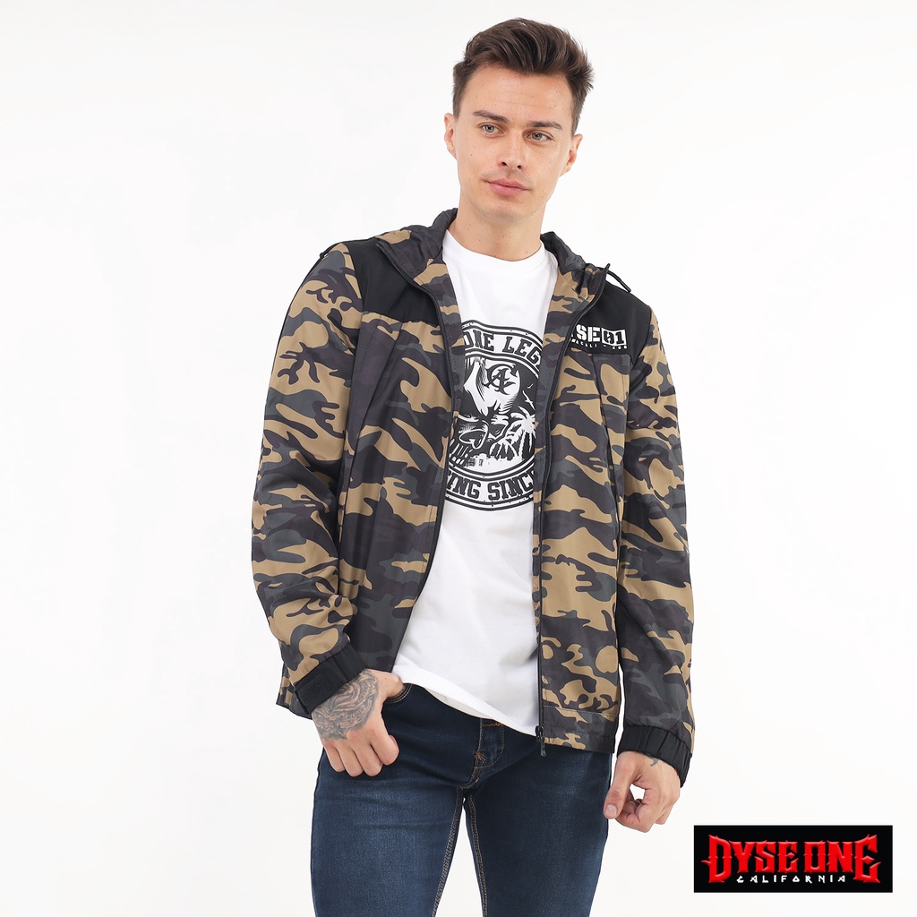 Dyse One Jacket DBT16A-0072 (Khaki Camou) | Shopee Philippines
