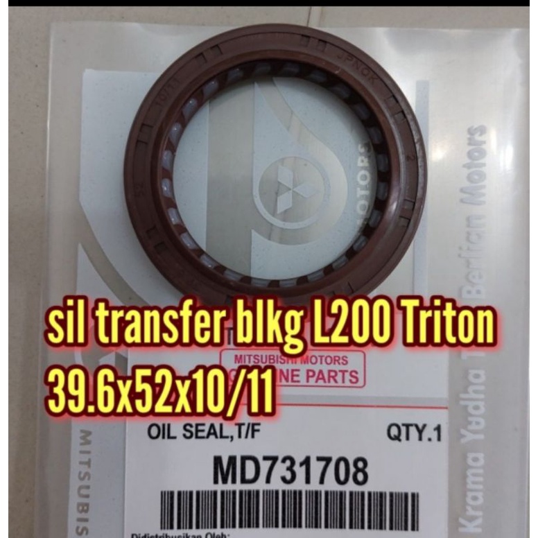 Oil Seal Transfer Rear Transmission L200 Triton Pajero MD731708 ...