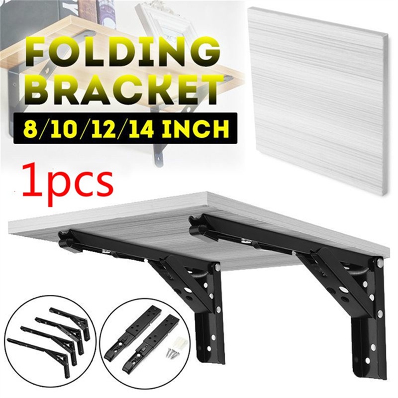 Triangle Folding Angle Bracket Heavy Support Adjustable Wall Mounted ...