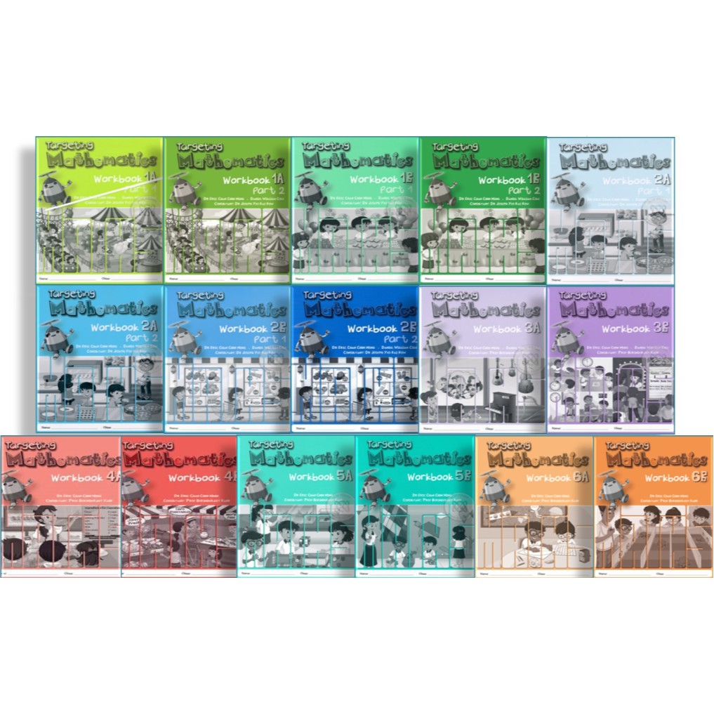 Tm️ Exercises Targeting Mathematics Workbook for Primary 1-6 Used by ...