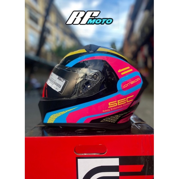 SEC BREACH Full Face Dual visor! FREE LENS, HELMET CLEANER, PORTABLE ...