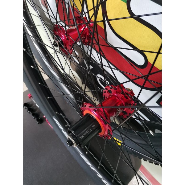 MTB WHEELSET SPEEDONE SOLDIER HUBS 6PAWLS/SAGMIT EVO3 RIMS TUNOG ...