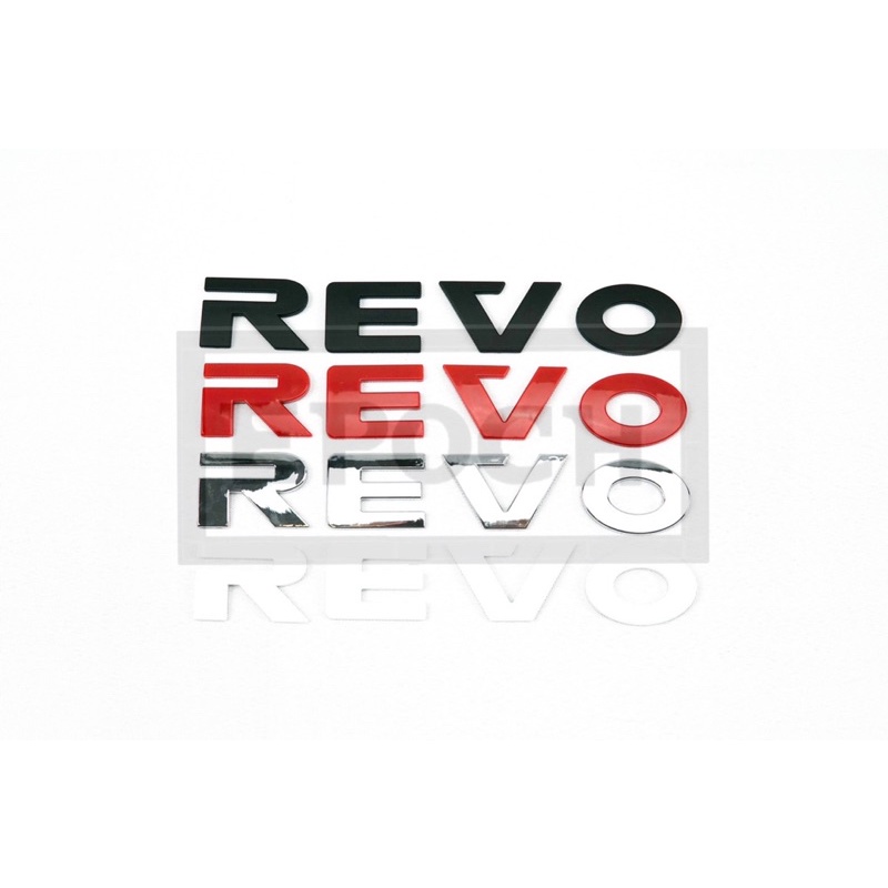 Revo Sport 3D Logo On The Trunk For Toyota | Shopee Philippines