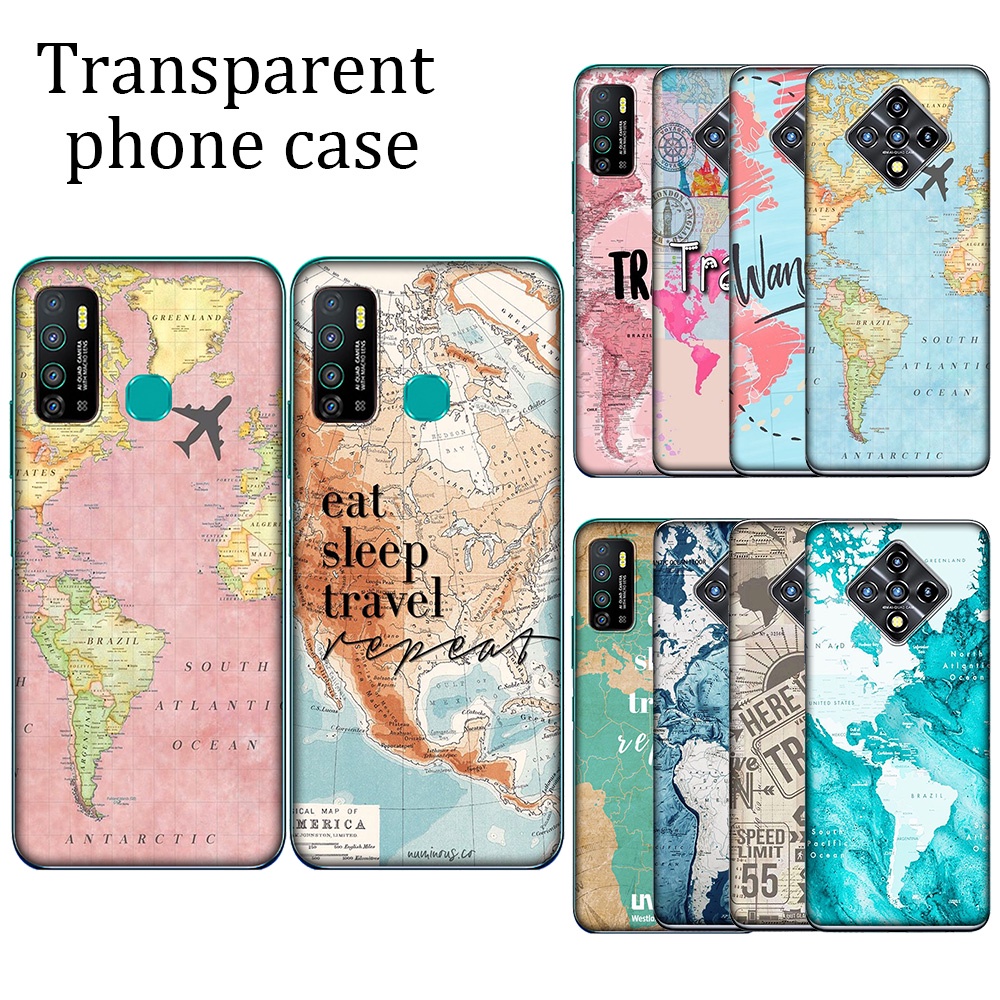 Tecno Camon 15 Spark 5 Pro CD7 KD7 Transparent PhoneCase Cover CY45 ...