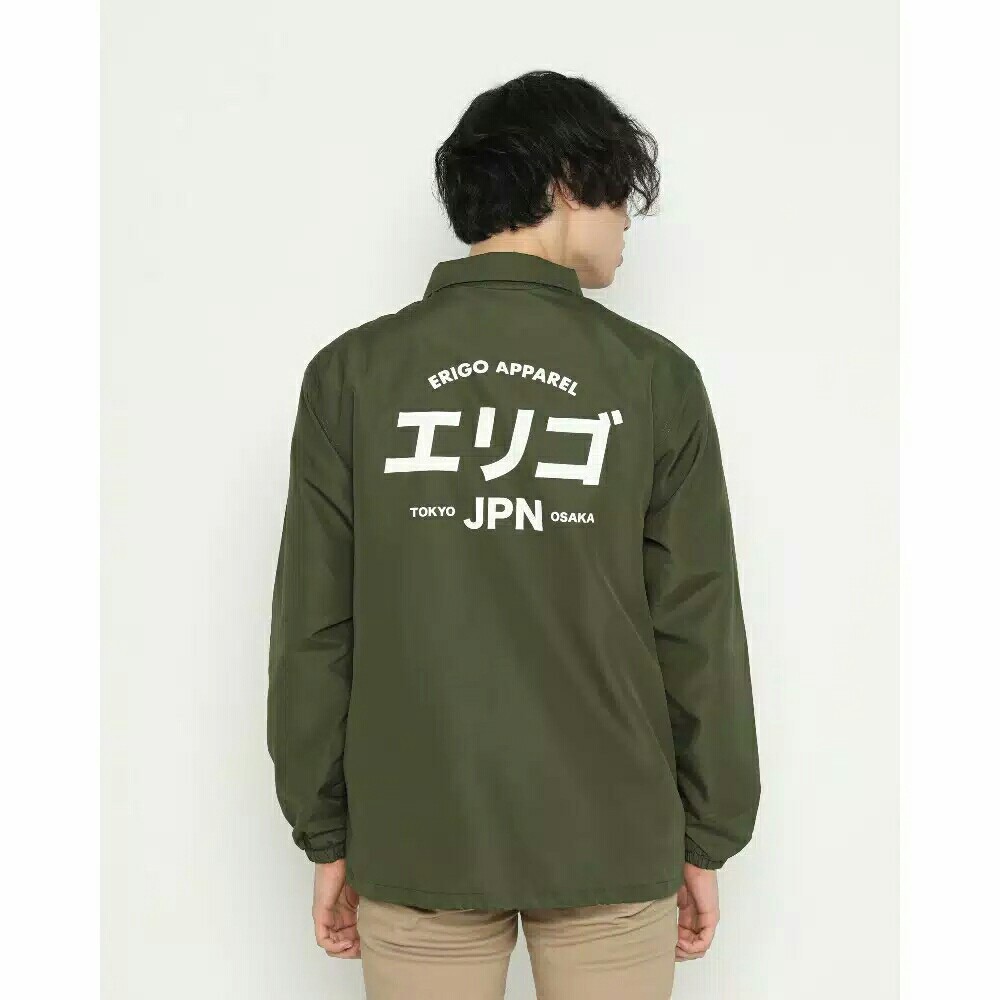 Coach Jacket erigo japan | Shopee Philippines