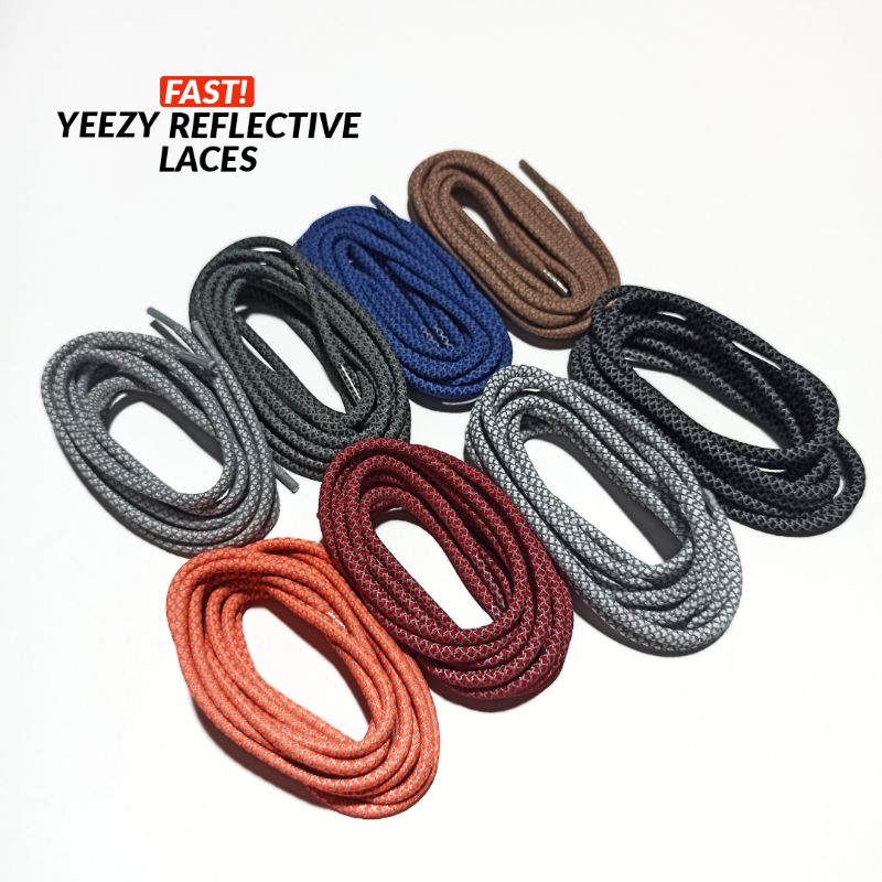 LAZE.PH 3M reflective round shoe laces w/ FREE aglets (0.4CM) | Shopee ...