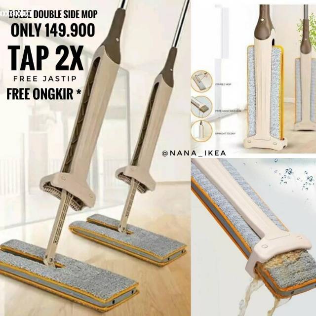 Lazy double side mop | Shopee Philippines