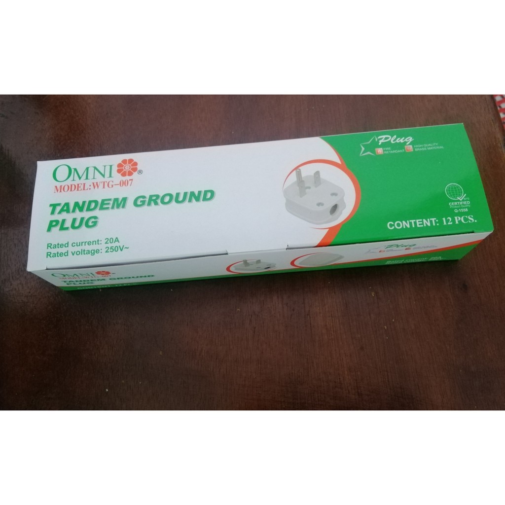Omni Tandem Ground Plug | Shopee Philippines
