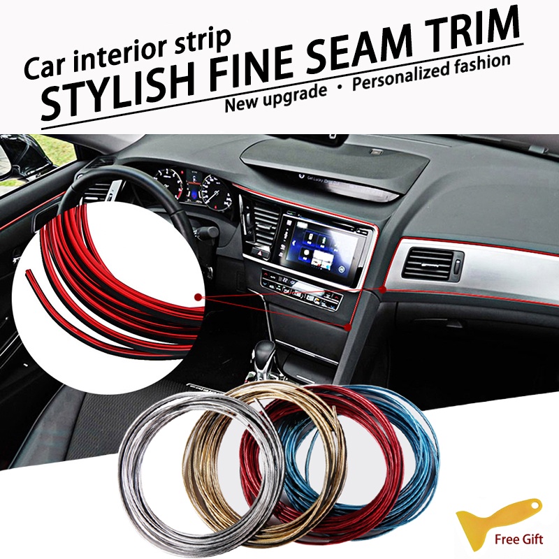 Car interior styling trim strip dashboard door edge car styling ...