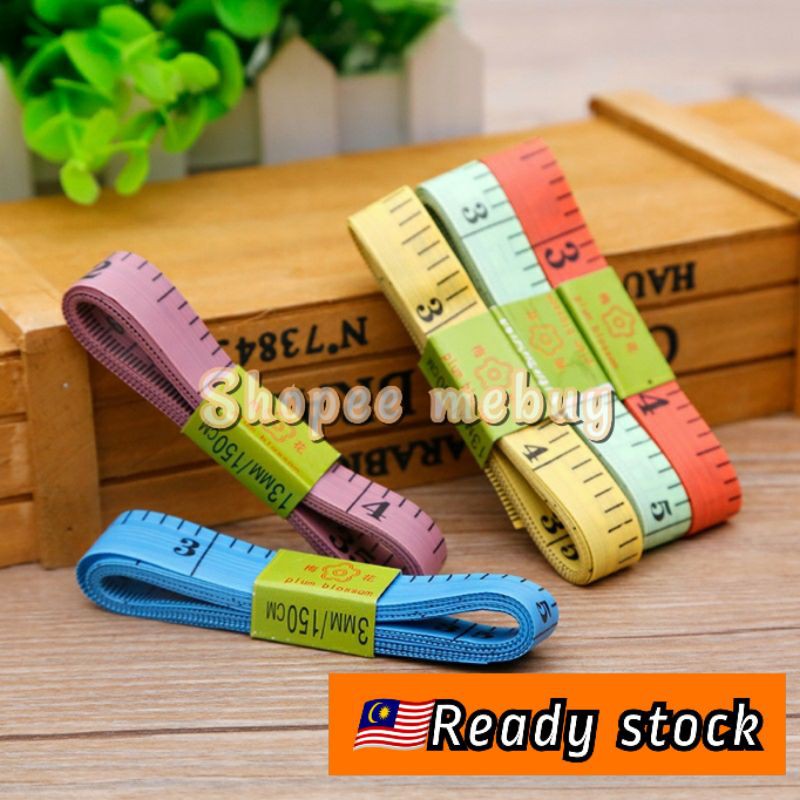 Measuring tape 1.5 meters Sewing tape size ruler measuring shirt ...