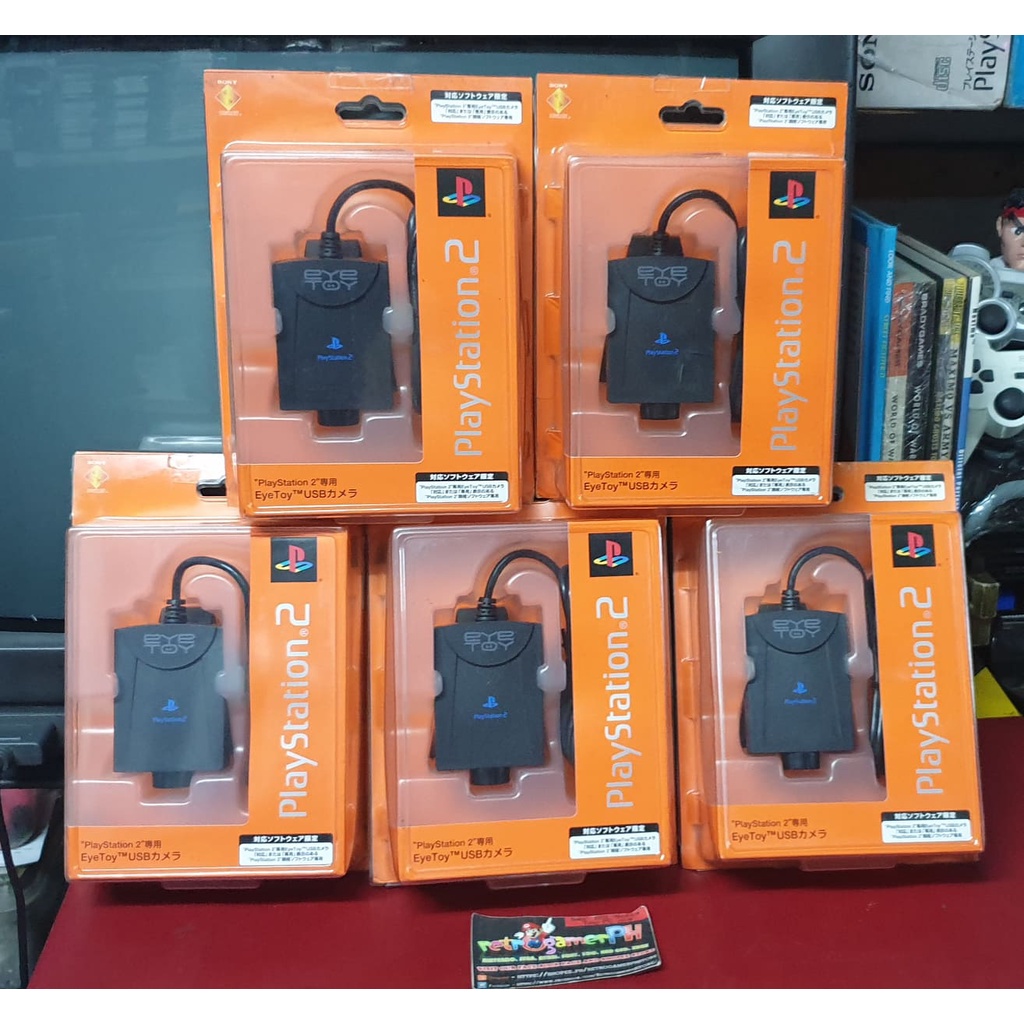 PS2 EYE TOY USB CAMERA SCJH-10001 Playstation 2 SONY Official Eyetoy ...