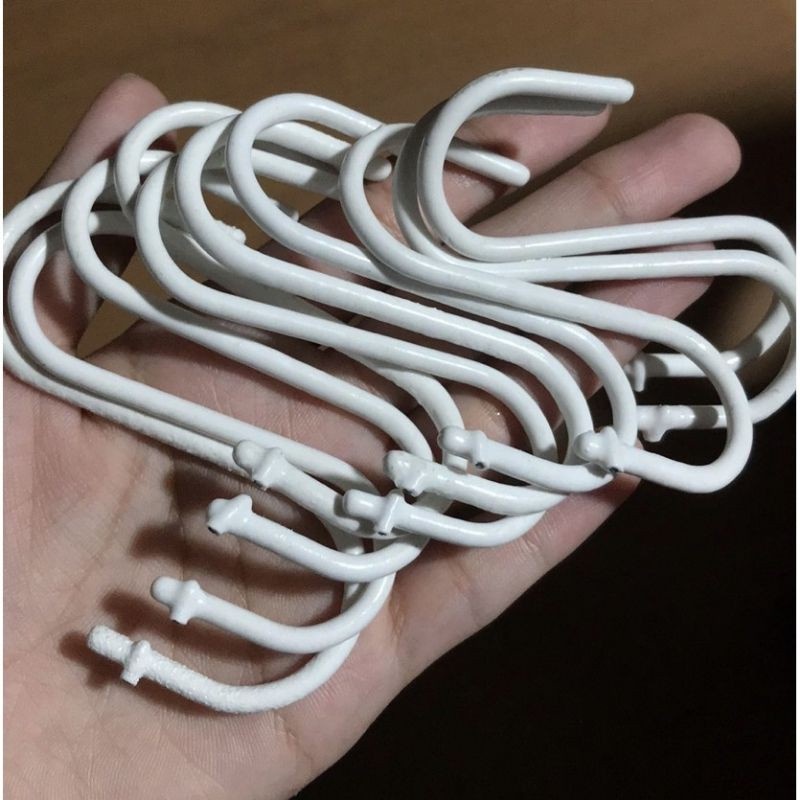 S hook multi-functional bold S hook anti-rust mesh shelf S hook ...