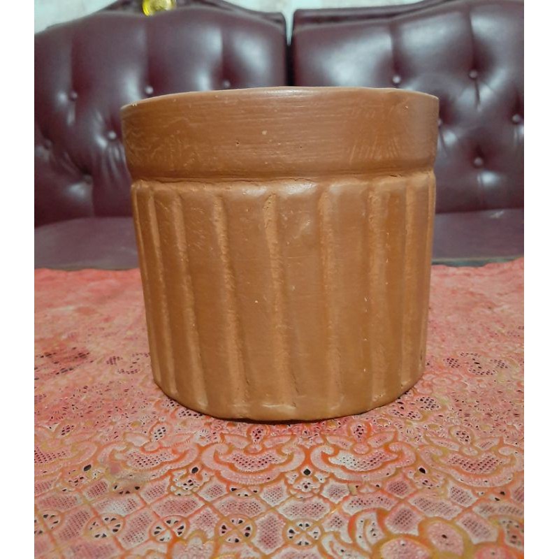 Premium Straight Pot D15 T13-Pot Terracotta / Teracota Pot / Terracotta ...