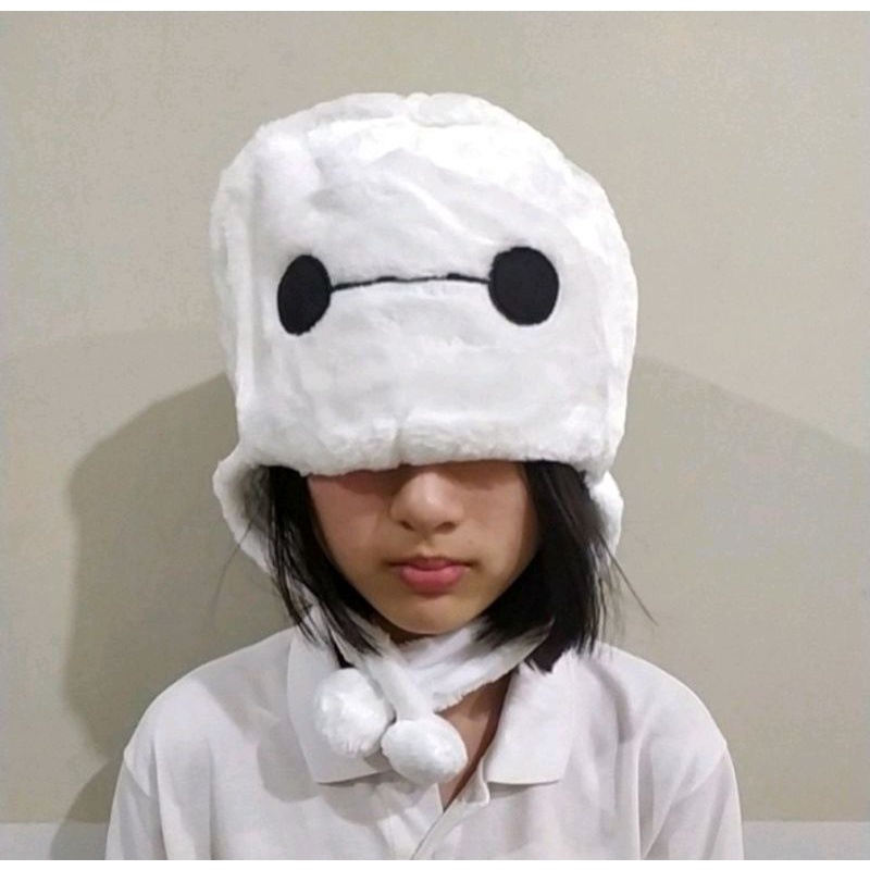 shop : BIG HERO Baymax Plushed Stuffed Toy Hat Kids Adult Costume ...