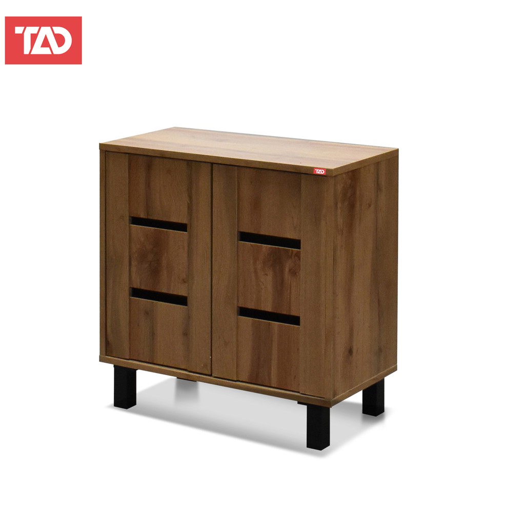 TAD MELO 2 WOODEN SHOE CABINET, SHOE RACK, SHOE STORAGE WITH 2 DOOR ...