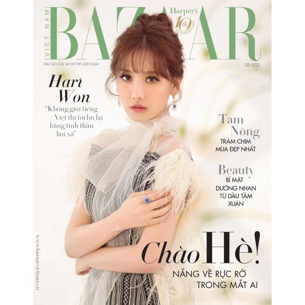Harper's Bazaar Vietnam Magazine May 2021 (Hariwon photo cover ...