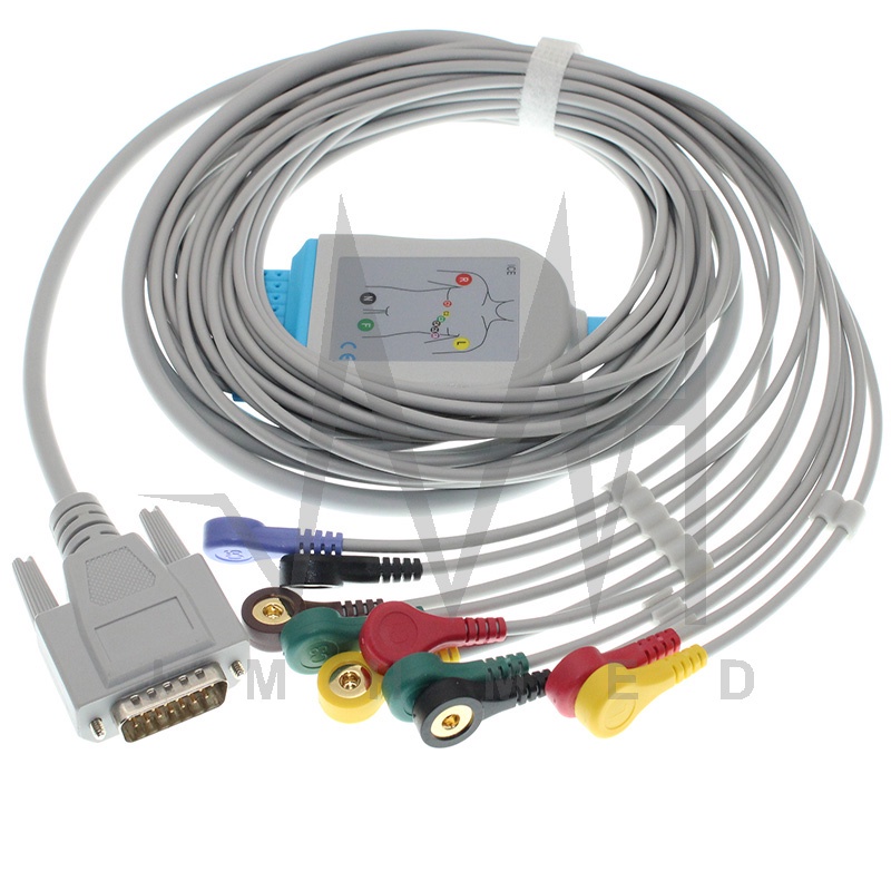Compatible with Nihon Kohden /Biocare/Comen 1200 1200B/Contec ECG 80A ...