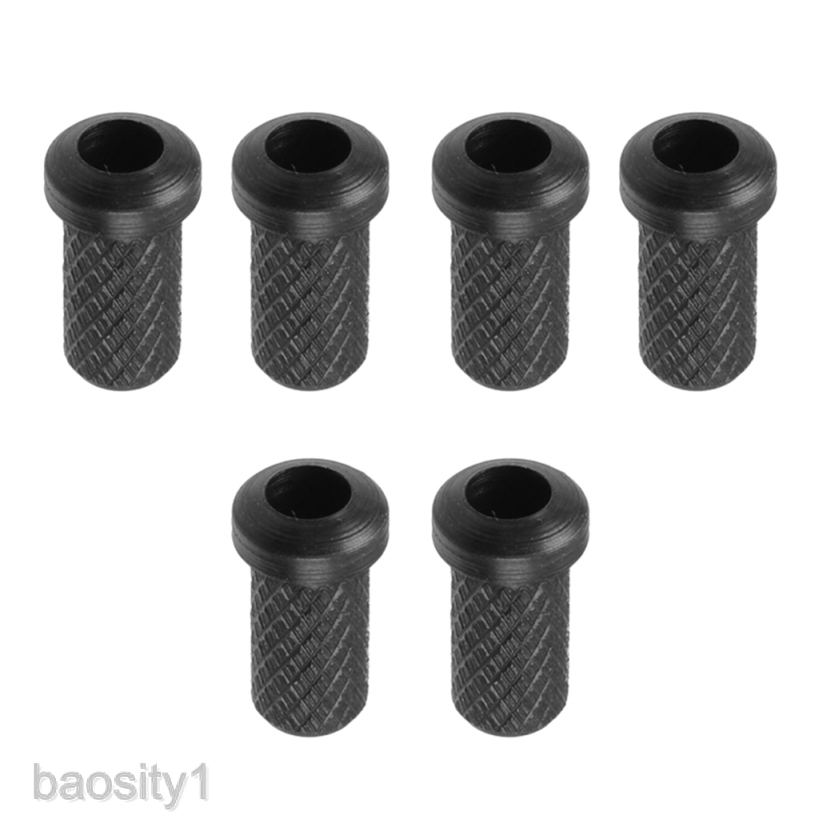 6 Pieces Iron Electric Guitar Through Body String Mounting Ferrules ...
