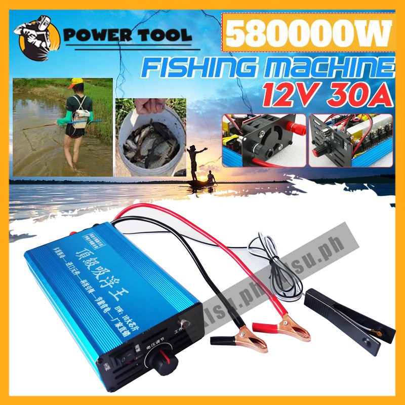 Fish Shocker Fish Stunner Ultrasonic Inverter Safe Protection Electro ...