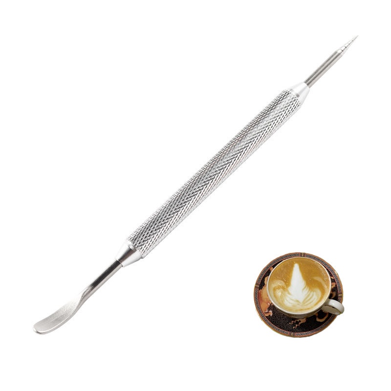 Double head Coffee Art Pen Cappuccino Latte Coffee Fancy Stitch Barista ...