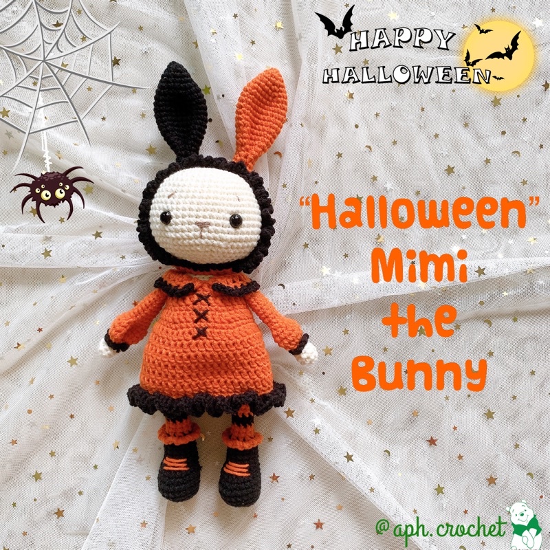 Mimi Stuffed wool rabbit - HALLOWEEN | Shopee Philippines