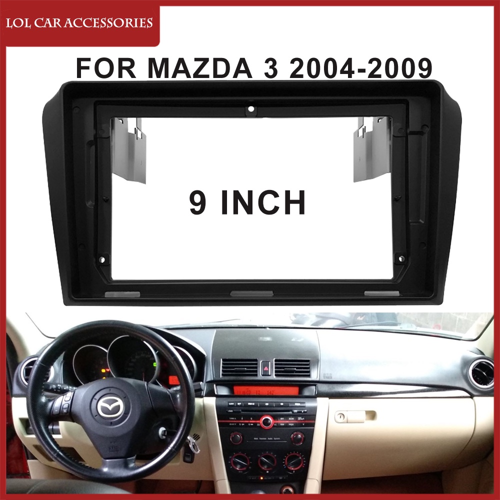 9 Inch Car Radio Fascias For Mazda 3 2004-2009 Android MP5 Player GPS ...